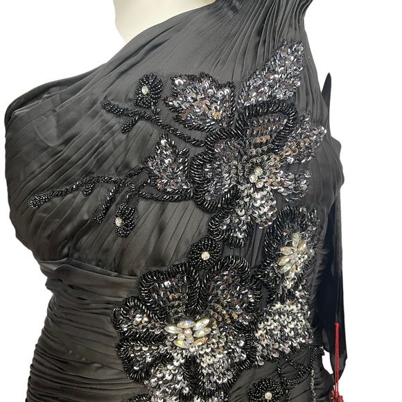 May Queen Couture | Dresses | May Queen Couture Black Sequins Beaded ...